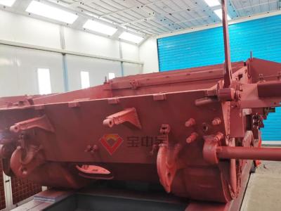 China Customized Tank Spray Booth 9500x6500x3500mm with 48KW Power and 400 LUX Lighting for Military Paint Applications for sale