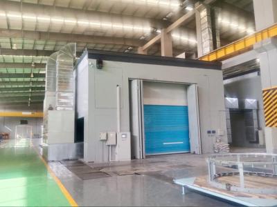 China Industrial Paint Booth 9500×6500×3500mm with 48KW Power and 80℃ Heating Capacity for Large Equipment Coating for sale