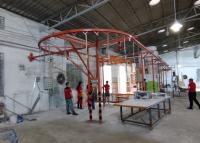 China Automated Powder Coating System with 33kW Power, 1500x400mm Workpiece Capacity for Industrial Applications for sale