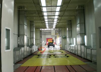 China Custom Bus & Truck Spray Booth 12000×5000×5000mm with 49KW Power and 400000Kcal/h Heating System for sale