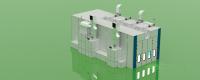 China BZB-FB-1500L Industrial Spray Booth with 15000×5000×5000mm Dimensions and 40000m³/h Air Supply System for sale