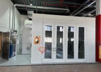 China PLC-Controlled Auto Metal Sheet Paint Spraying Production Line with Italian Gas Burner Heating System for sale