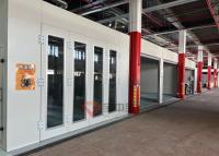 China PLC-Controlled Auto Metal Sheet Paint Spraying Production Line with Italian Gas Burner Heating System for sale