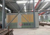 China Telescopic Spray Booth With Back Exhaust Fan System Exprooof Lighting On Top for sale