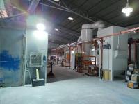 China Automated Powder Coating Line for Metal Parts 1500x400mm 380V 33kW for sale