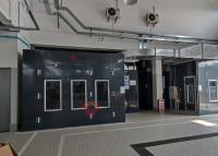 China CE Standard Vehicle Spray Paint Booth 6900x4000x2800mm with 11kW Intake Fan for sale
