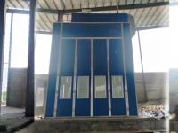 China Industrial Bus Paint Spray Booth 15000×5000×5000mm with PLC Touch Screen Control and 49KW Power for sale