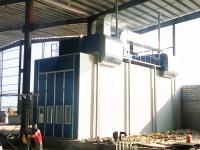 China Industrial Truck Spraying Booth 15150x8850x5600mm with 600000 Kcal/h Heating System and 98% Air Purification for sale