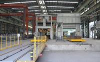 China Custom Metal Fabrication Paint Booth with Air Conditioning System & PLC Control for Heavy Steel Profiles for sale