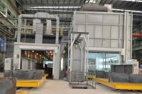China Metal Fabrication Spray Booth with Smart Control System & Baking Oven for Steel Structures - PLC Control & Custom Sizes for sale