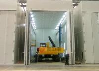 China Switch Style PLC Heavy Machinery Paint Booth 6m x 3m x 3m for Industrial Spray Enclosures for sale