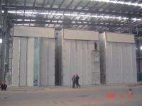 China PLC Touch screen Paint Booth For Construction Machinery Large Fabricated Parts for sale