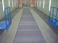 China Bus Painting Chamber Full Downdraft Spray Booth 15000x5000x5000mm 49KW for sale