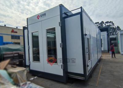 China Auto Portable Spray Booth with 6.9x4x2.5m Expandable Side Walls for Car Painting and Baking for sale