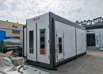 China Portable Container Spray Booth with Side Expansion Walls - Custom Dimensions, Multiple Heating Options for Automotive Painting for sale