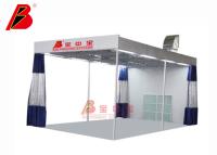 China BZB-6300 Auto Body Prep Station 6400×4000×2650mm Side Exhaust Sanding Room with 6.5KW Power for sale