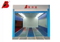China BZB-6600 Electric Curtain Paint Prep Station 6400×4000×2650mm with 12000m³/h Air Flow and 9kW Power for sale