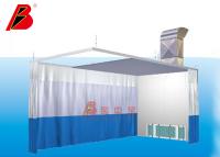 China CE Sanding Room 6.4m Paint Prep Station with 15000m³/h Air Capacity and 6.5KW Power for sale