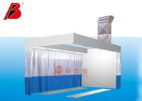 China BZB-6200 6.5kW Paint Prep Station with 6400×4000×2650mm Dimensions and PVC Curtain Walls for sale
