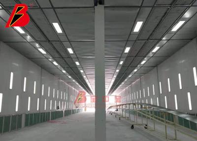 China Custom Wind Power Blade Spray Painting Line with 50-150°C Oven & 6 DEVELBISS Guns for Industrial Manufacturing for sale