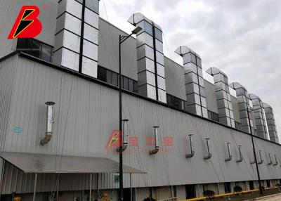 China Side Exhaust Steel 10 Micron Paint Powder Booth - Custom Industrial Spray System with 50-150°C Oven Temperature for sale