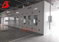 China Customized Auto Paint Line for 4S Shop with 6900×4000×2650mm Booths and 48 Trolley System for sale