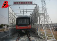 China 6900mm Shower Water Test Booth for Buses and Cars - 36.5KW Power with 186 Nozzle Spray System for sale