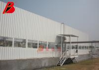 China Stainless Steel Truck Spray Nozzles Water Test Booth 7006×6800×3600mm with 186 Nozzles for sale
