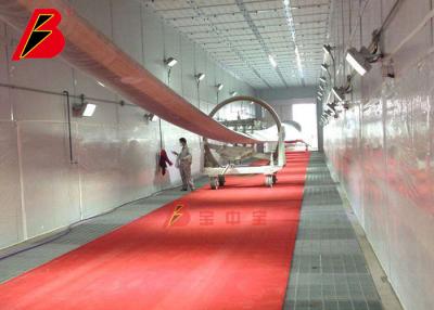 China Custom Wind Blade Painting Booth with 50-150°C Oven Temperature & 60um Coating Thickness for sale