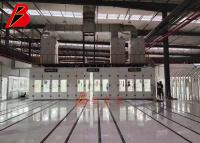 China Industrial Car Repair Multi Station Metal Sheet Painting Line with 6900×4000×2650mm Booths and 0.5m/s Air Speed for sale