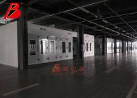 China BZB Auto Sheet Metal Paint Line System with 48 Trolleys and 247.8m Track for Car Paint Oven Equipment for sale