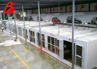 China Automotive Double Station Sheet Metal Prep Station Spray Line with 48 Trolleys and 247.8m Track System for sale
