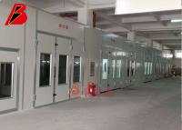 China Automotive Sheet Metal Painting Line with 48 Trolleys, 247.8m Track System, and 6900×4000×2650mm Booths for 4S Repair Shops for sale