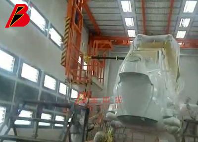 China CE Aerospace Helicopter Industrial Spray Booth 15000×5000×5000mm with 49KW Power and 36000m³/h Exhaust Capacity for sale