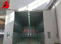 China Industrial Aircraft PU Wall Spray Booth 10 Micron with Working Lift 15000x5000x5000mm for sale