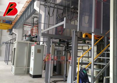 China Dipping Pretreatment Automatic Water Curtain Spray Booth for Industrial Painting Line 2000mm for sale
