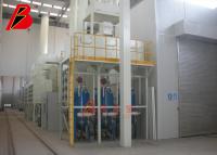 China TUV Sandblasting Room 15000×8000×6000mm with 10-Ton Capacity and 69kW Power for Industrial Surface Treatment for sale