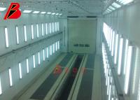 China Custom Dig Ground Container Spray Booth with Baking Function 50-150°C for Industrial Painting Line for sale