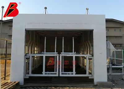 China IP65 Water Sealing Test Booth for Vehicles - 7006×6800×3600mm Rain Simulation Room with 186 Nozzles at 1.5 Bar Pressure for sale