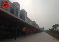 China BZB 69kw Shot Blasting Room for Industrial Surface Treatment - 15000×8000×6000mm Chamber, 10 Ton Capacity for sale