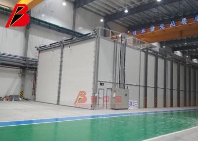 China Industrial Spray Booth 49KW Baking Room for Trucks and Large Vehicles Custom Size for sale