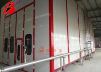 China CE TUV Certified Bus Truck Water Testing Booth 15550×8400×5800mm with 42KW Power for Vehicle Production Line for sale