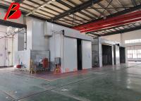 China Continuous TUV 60um Spray Painting Production Line for Slip Electric Doors for sale