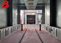 China Gas Burner Heat System CE 2.5m Automotive Spray Booth for Painting Line for sale