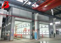 China Custom Metal Wall Spray Painting Booth TUV Certified Pre Treatment Line 150 Degree Oven for sale