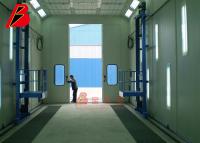 China 65kW Gas Heat Bus Spray Booth 15000x5000x5000mm with 140KW Total Power and 98% Air Filtration Efficiency for sale