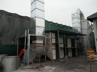 China Catalytic Combustion VOC System for Industrial Dust Waste Gas Treatment with 100mm Insulation and 30°C Surface Temperature Control for sale