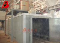 China Automatic Spray Booth 10 Micron Car Painting Line with 50-150°C Oven Temperature Range and Custom Sizing for sale