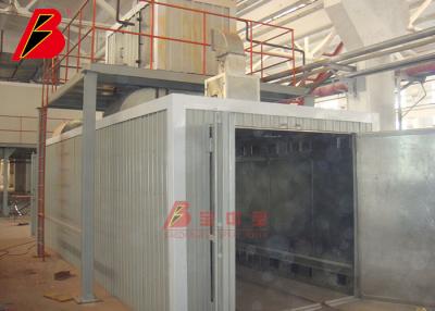 China Automatic Spray Booth 10 Micron Car Painting Line with 50-150°C Oven Temperature Range and Custom Sizing for sale