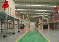 China Industrial Car Spray Paint Booth Air Supply System Degrease EPS 150 Degree Oven for sale